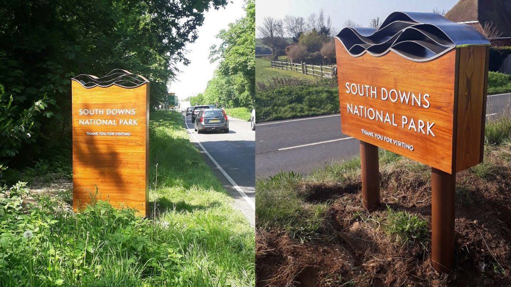 South Downs National Park Place Branding - Peter Anderson Studio